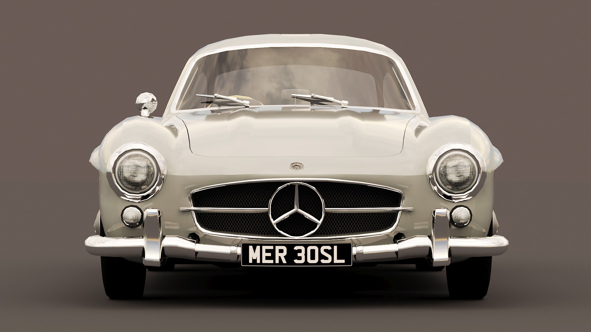 Mercedes Benz 300sl 1955 3D - TurboSquid 2188190