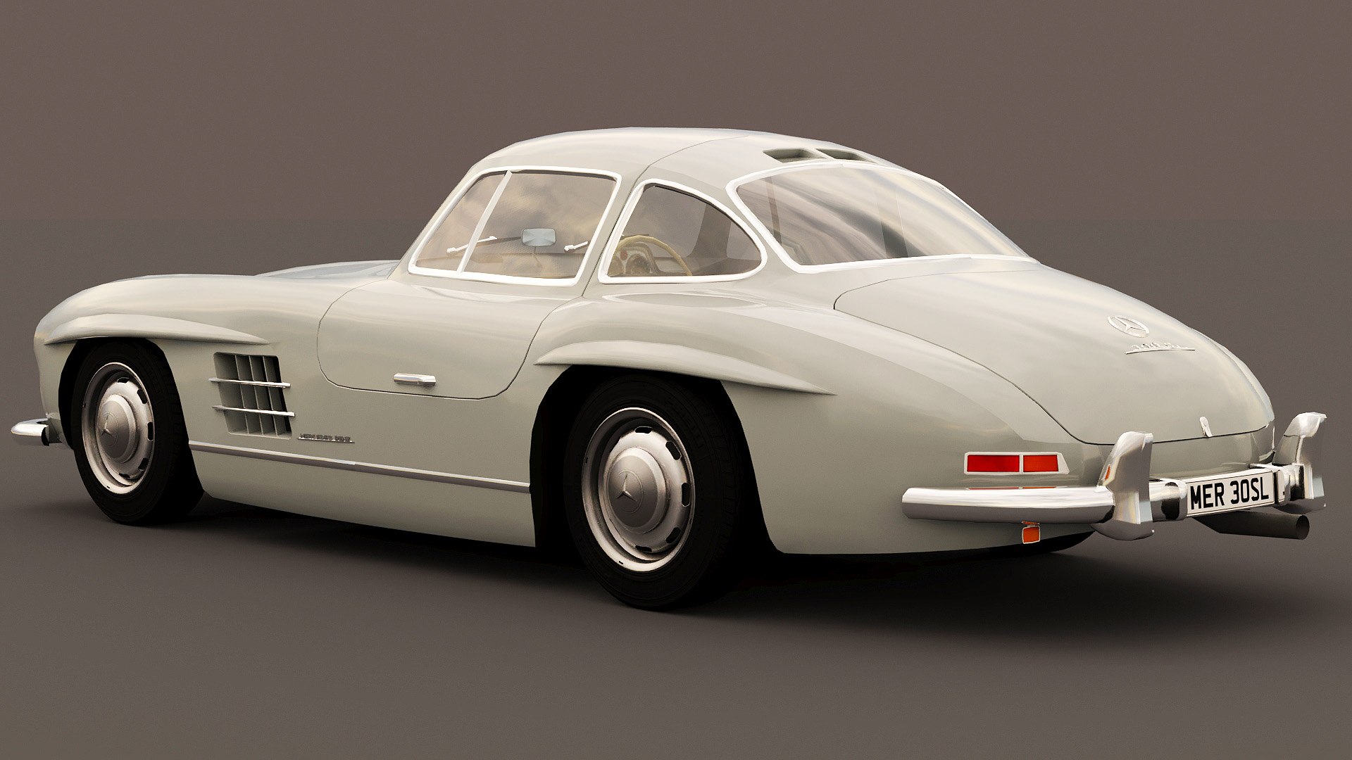 Mercedes Benz 300sl 1955 3D - TurboSquid 2188190