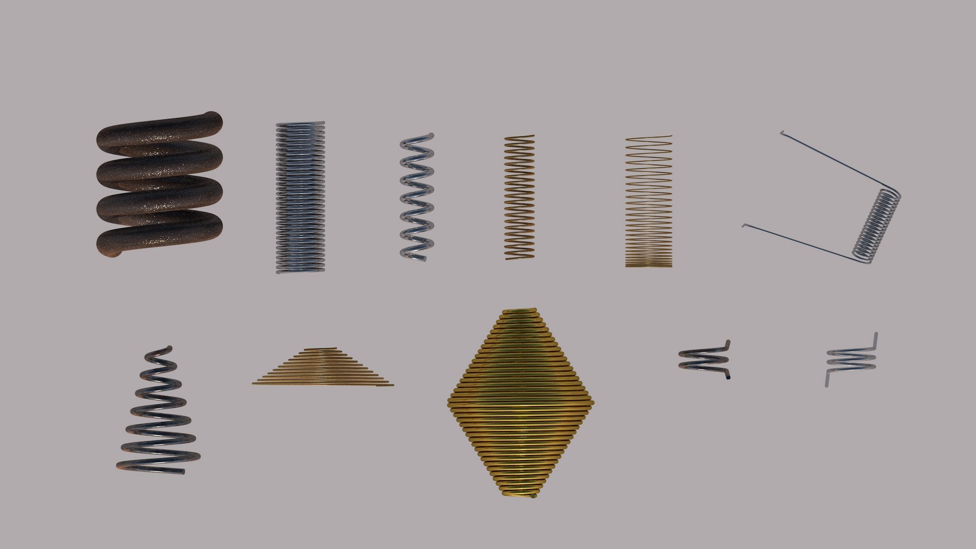 Spring 3D - TurboSquid 1688178