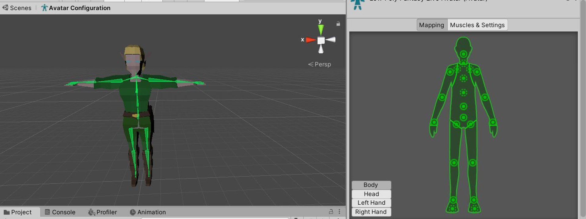 Low Poly Fantasy Elve Rigged Humanoid Character 3D - TurboSquid 2163152