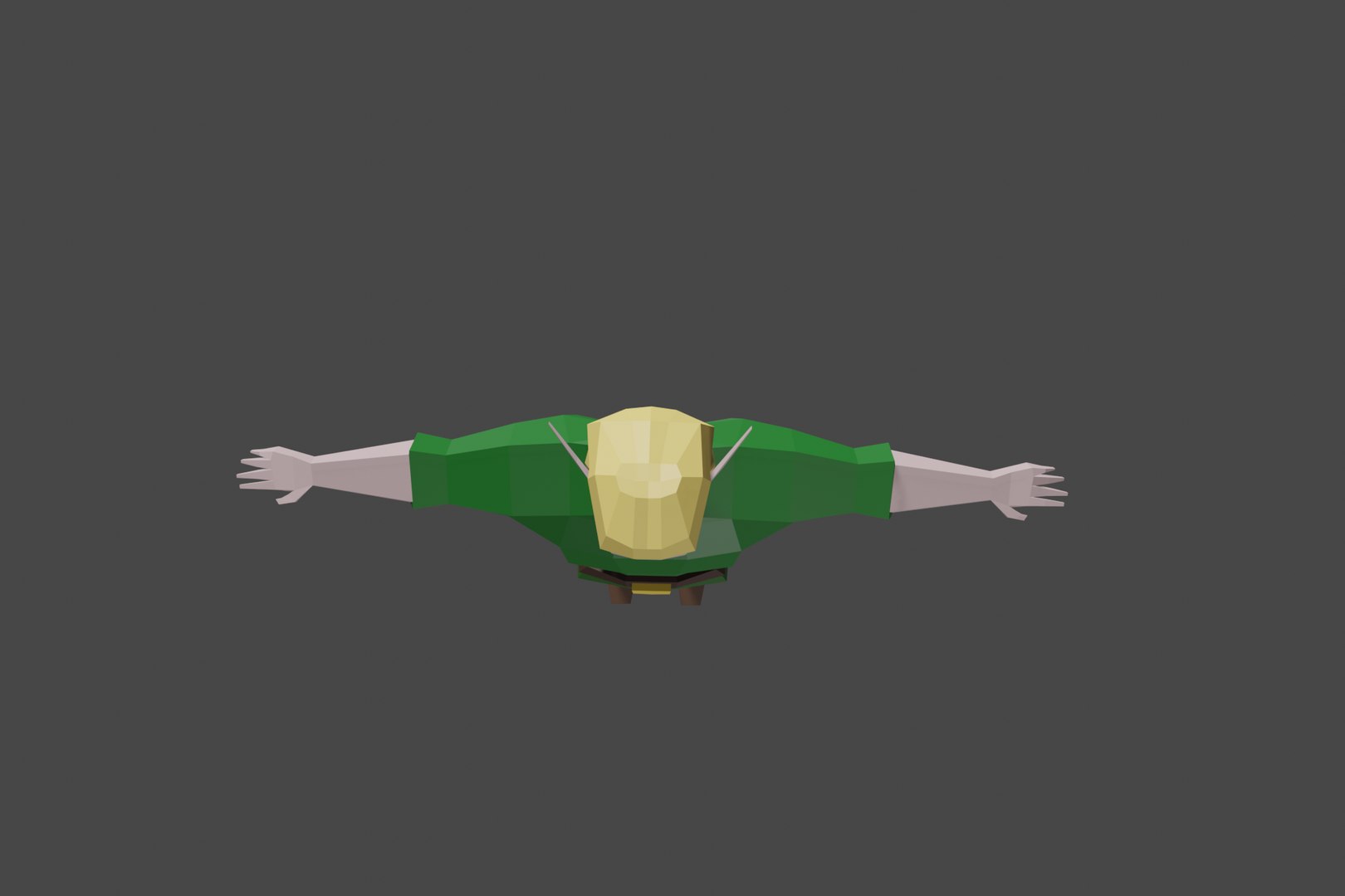 Low Poly Fantasy Elve Rigged Humanoid Character 3D - TurboSquid 2163152