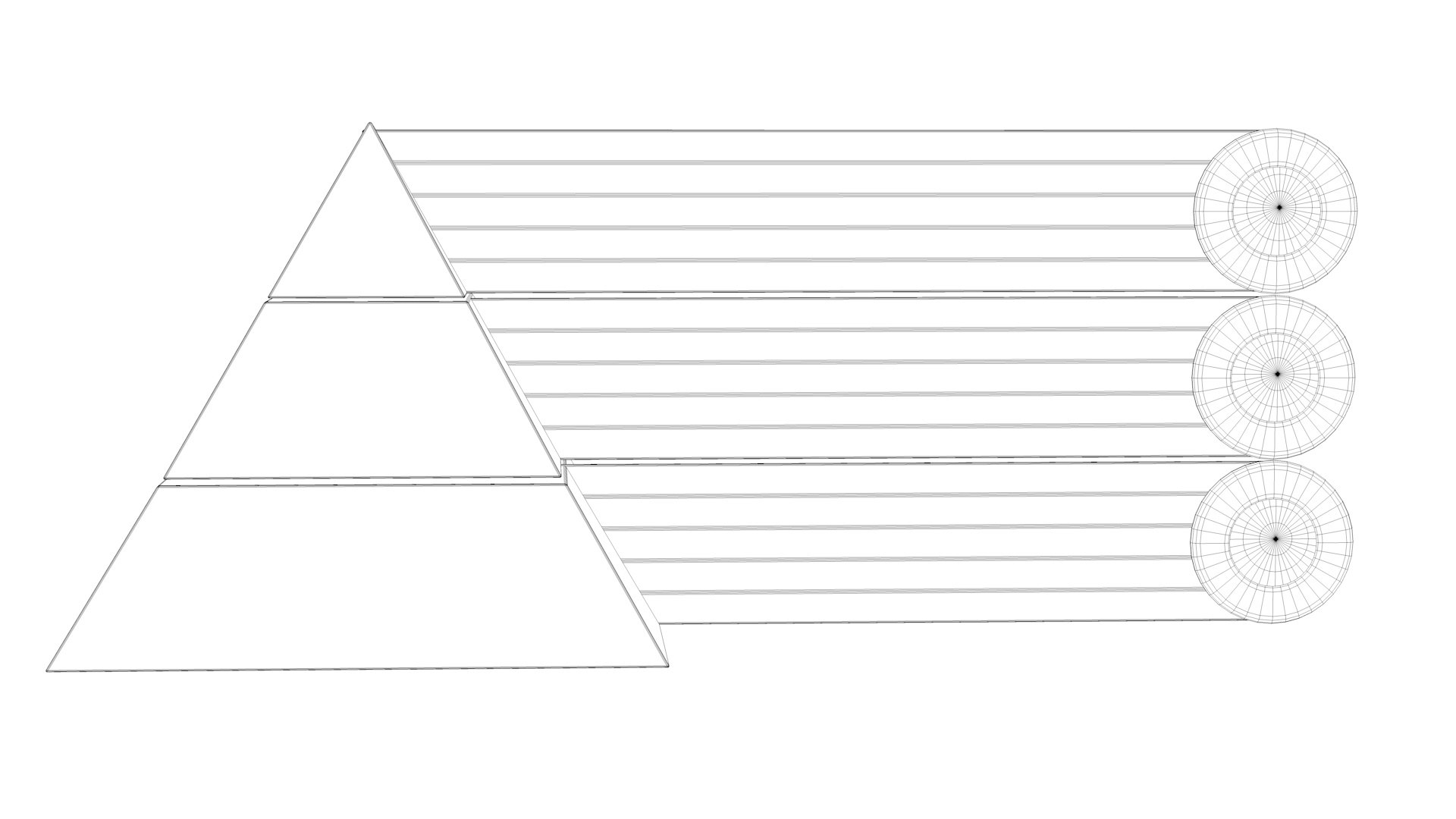 3D Pyramid - TurboSquid 2106698