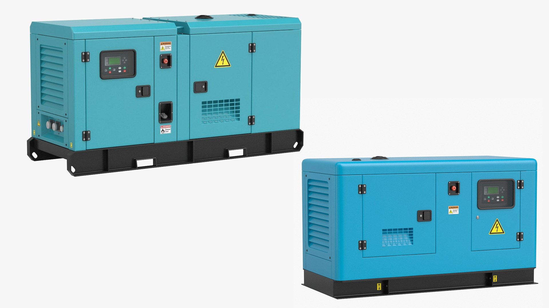 Power Generators Collection 3D - TurboSquid 2330470