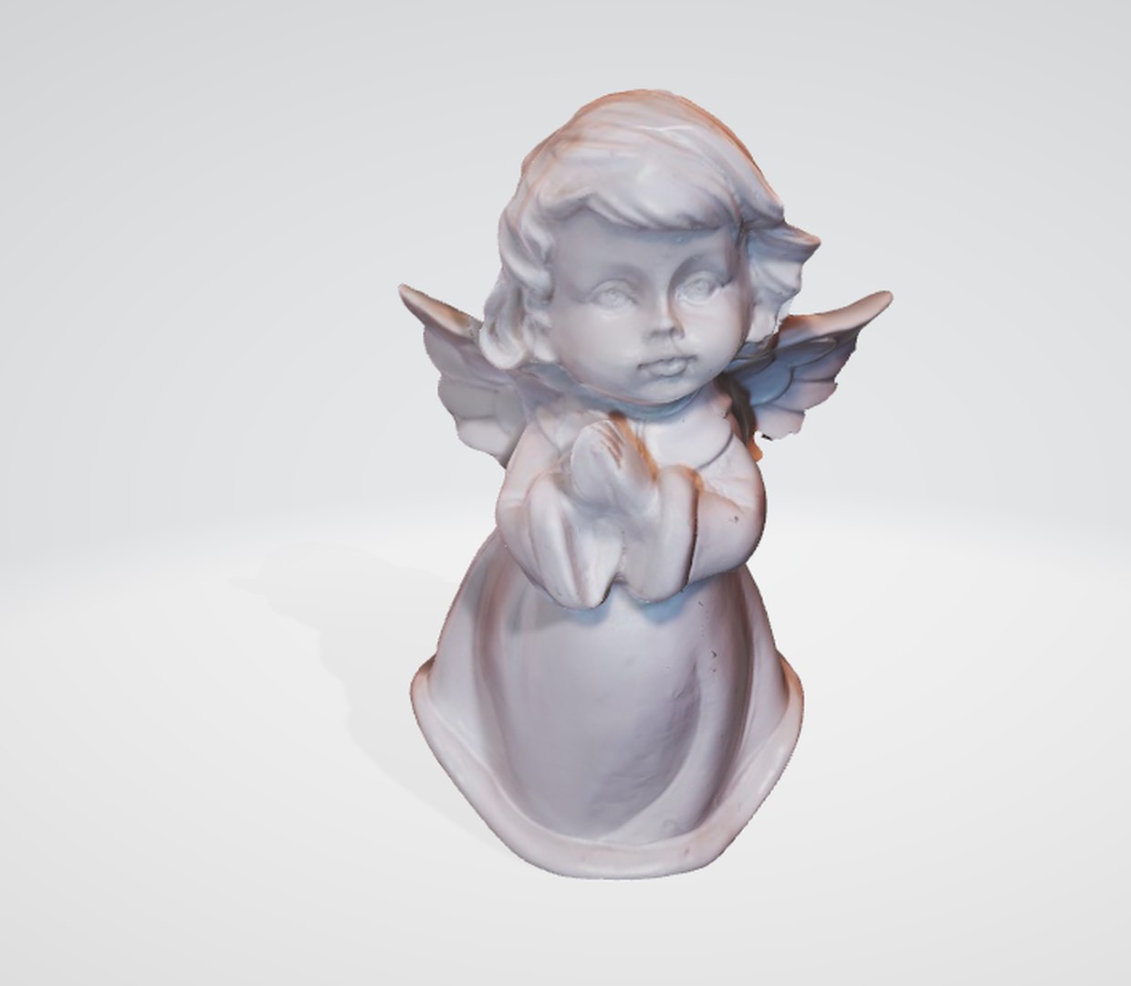Serene Angel Statue 3D Asset 3D Model - TurboSquid 2284315
