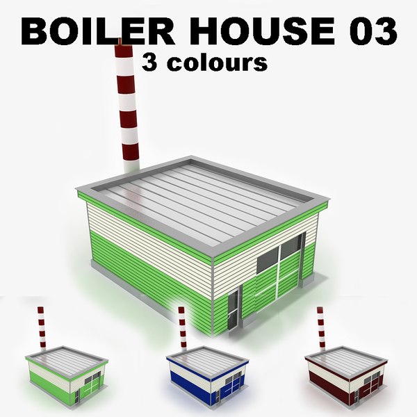 3d model boiler-house 03