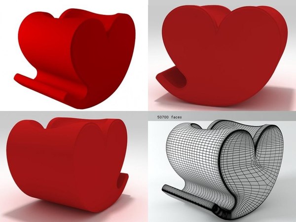 Free Heart Shape 3D Models for Download | TurboSquid