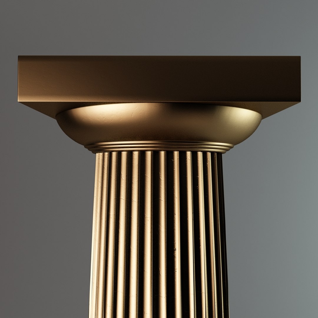 Max Reproduction Ancient Classic Greek Doric