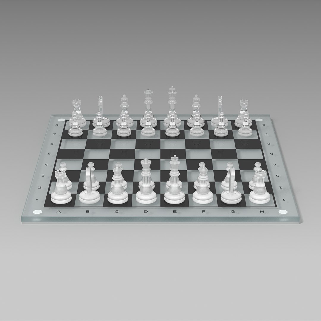 3ds Chessboard Glass