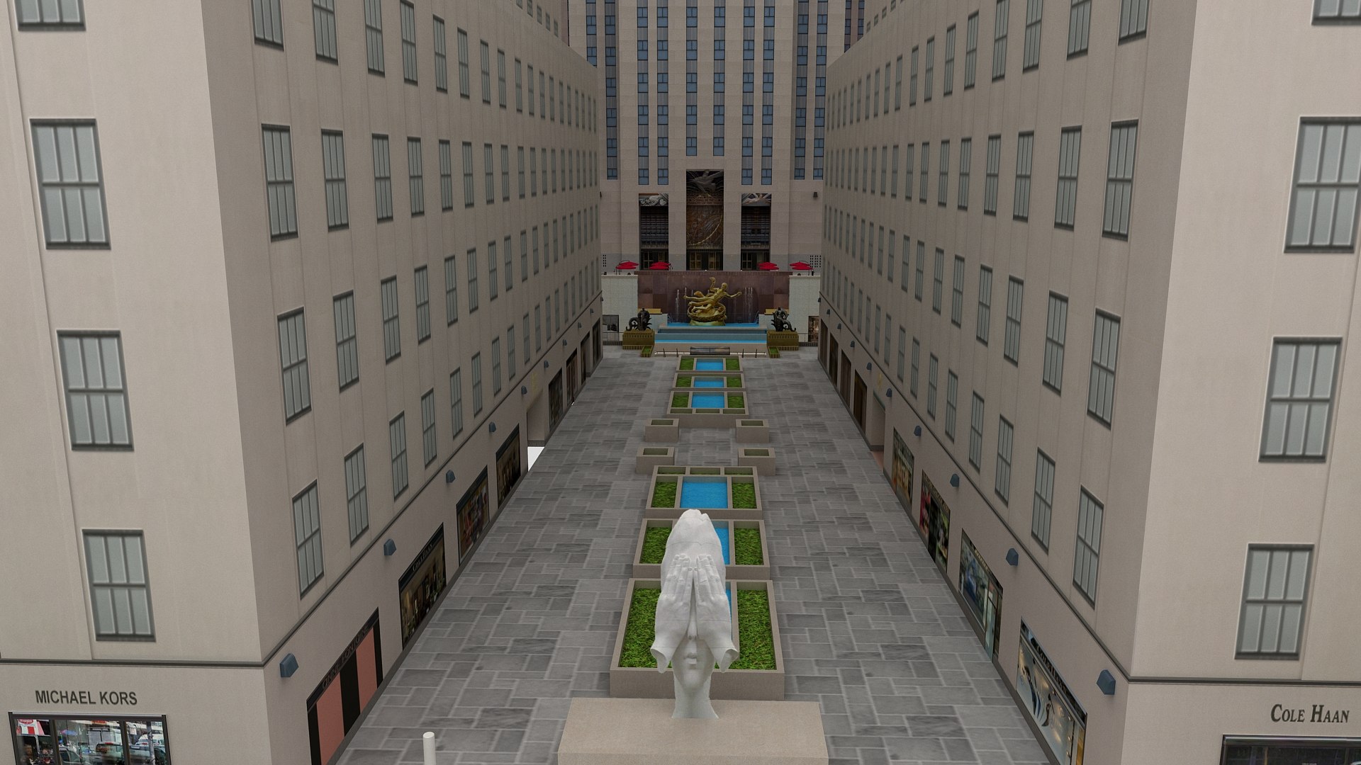 3D Rockefeller Center Building Complex - TurboSquid 1729604