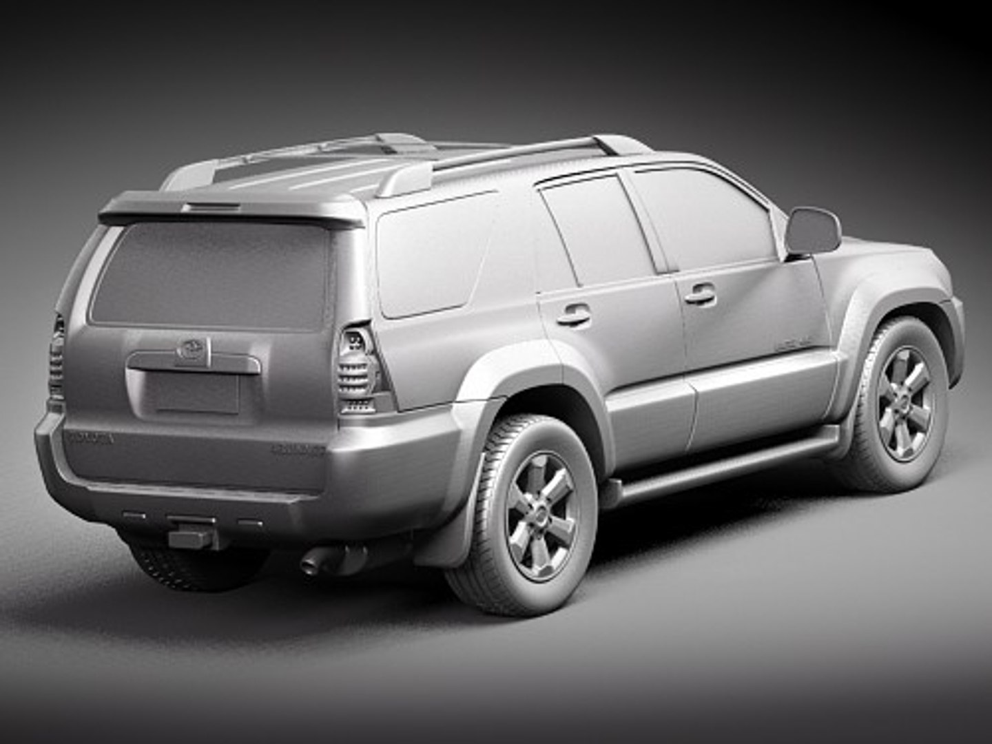 Toyota 4 Runner 4runner 3d Max