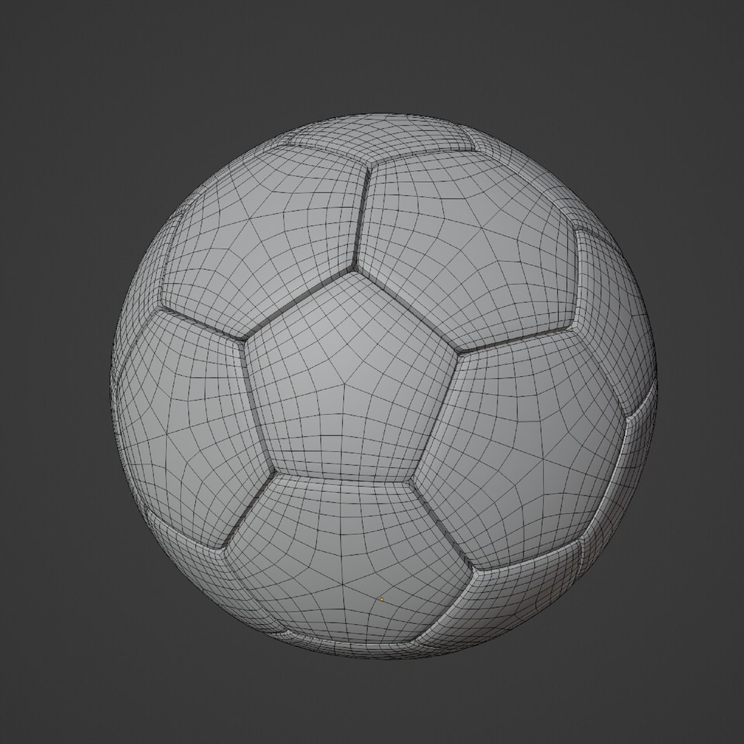 Old Leather Soccer Ball 01 3D Model - TurboSquid 2304242