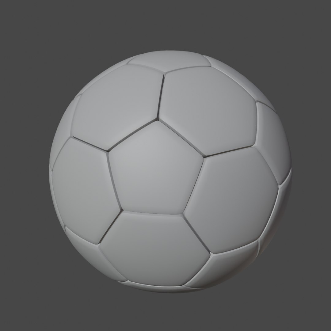 Old Leather Soccer Ball 01 3D Model - TurboSquid 2304242