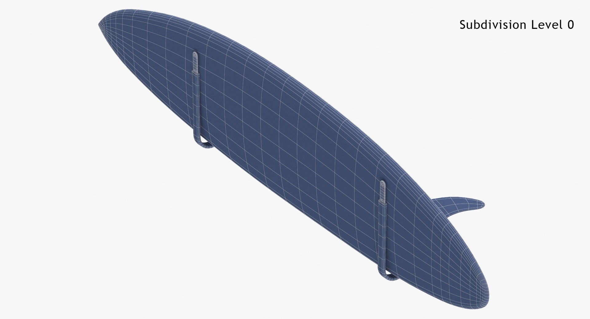 3D Surf Board Holder Type 01 Clean And Dirty Model - TurboSquid 2117804