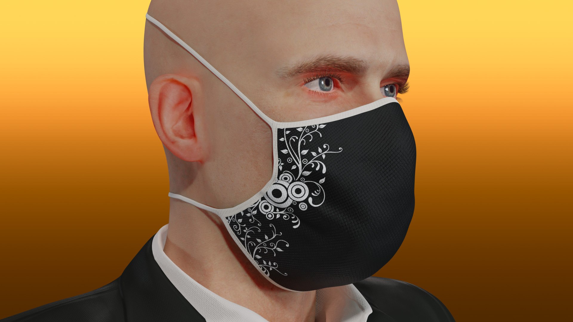 3D Face Mask - TurboSquid 1655939