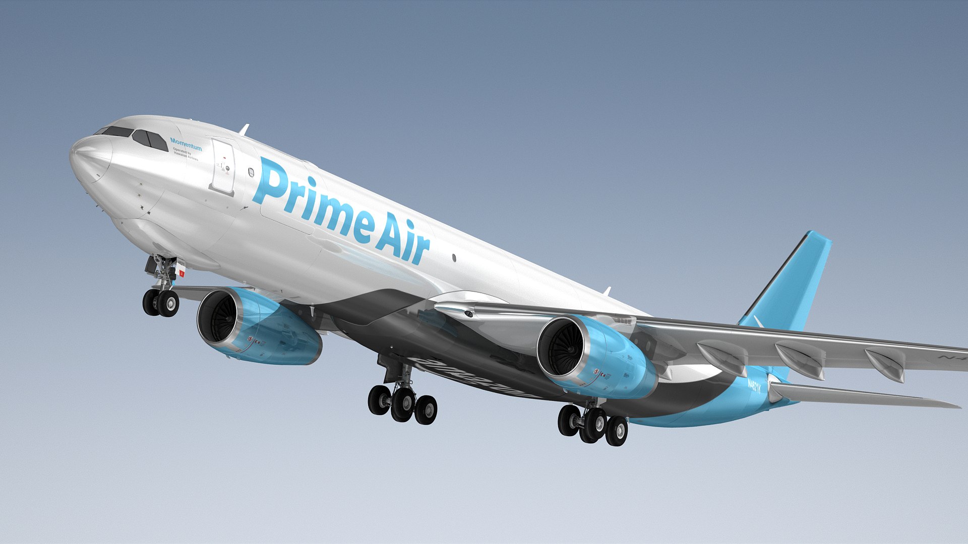 Airbus A330-300P2F Prime Air 3D Model - TurboSquid 2399539