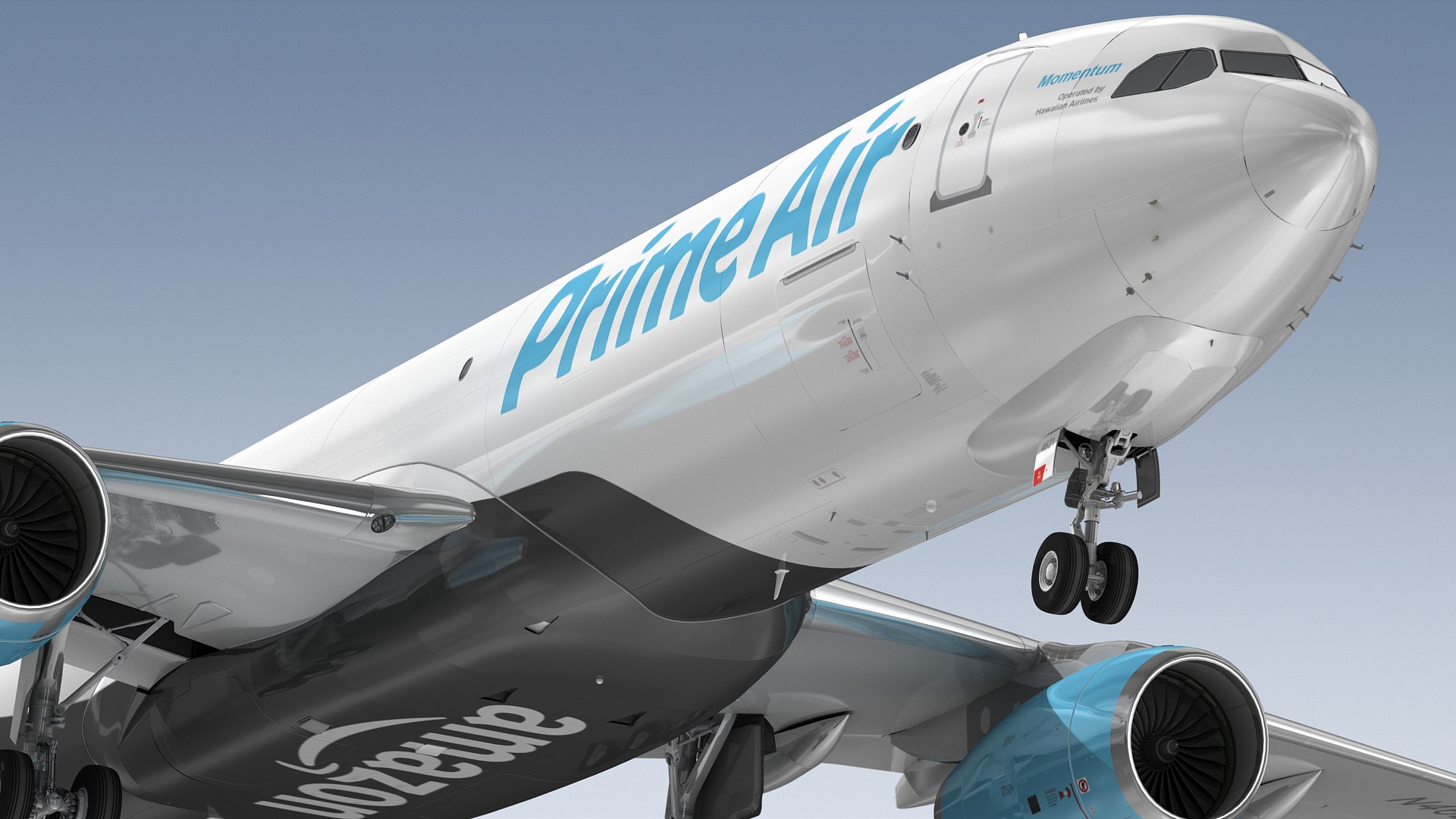 Airbus A330-300P2F Prime Air 3D Model - TurboSquid 2399539