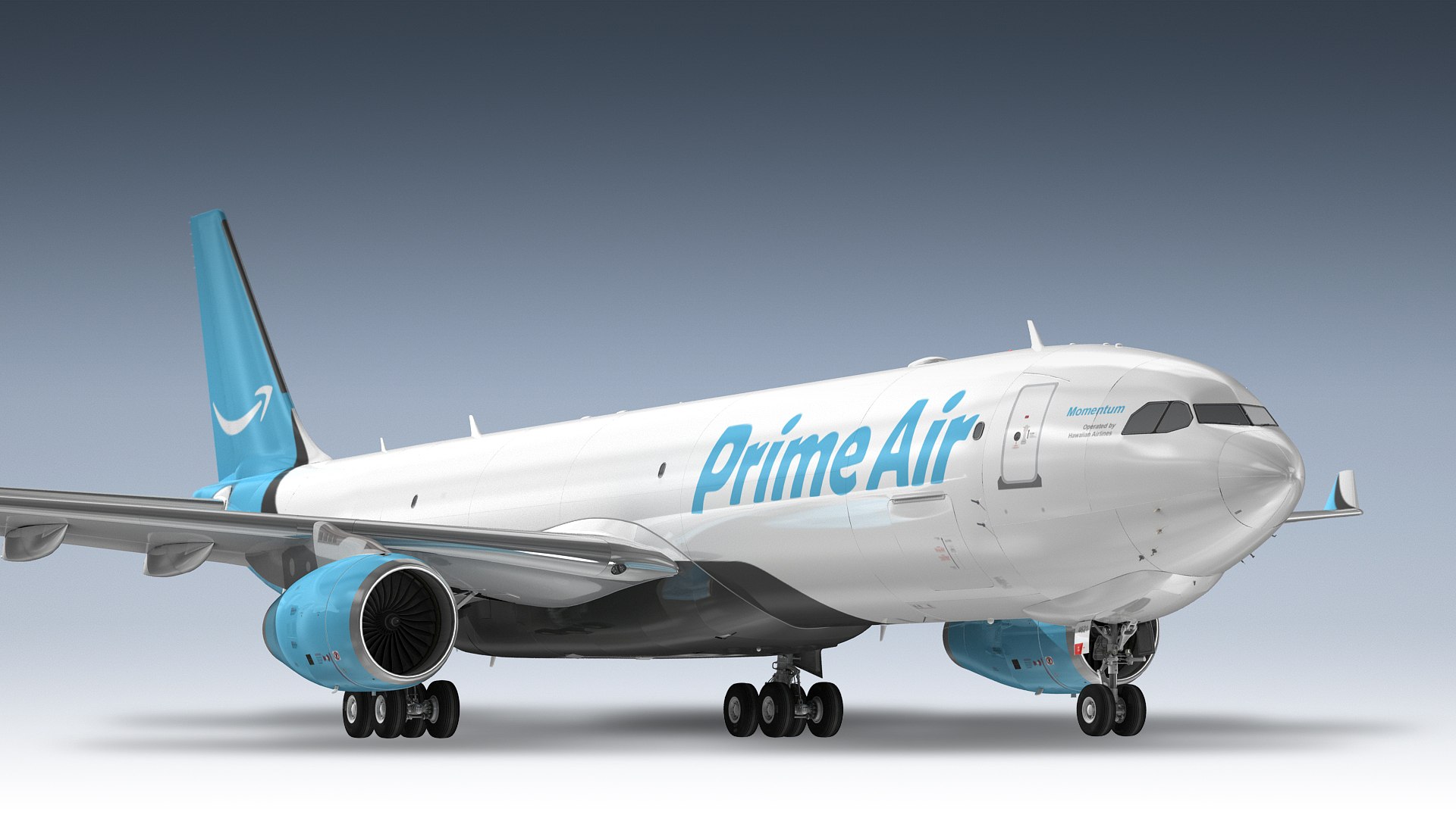 Airbus A330-300P2F Prime Air 3D Model - TurboSquid 2399539
