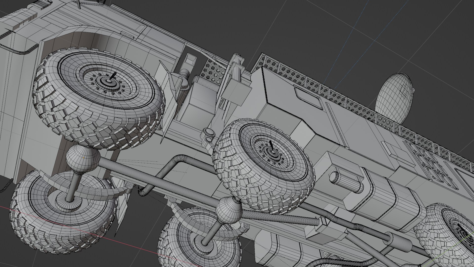 Krasukha 4 1RL257 Mobile Electronic Warfare System 3D Model ...