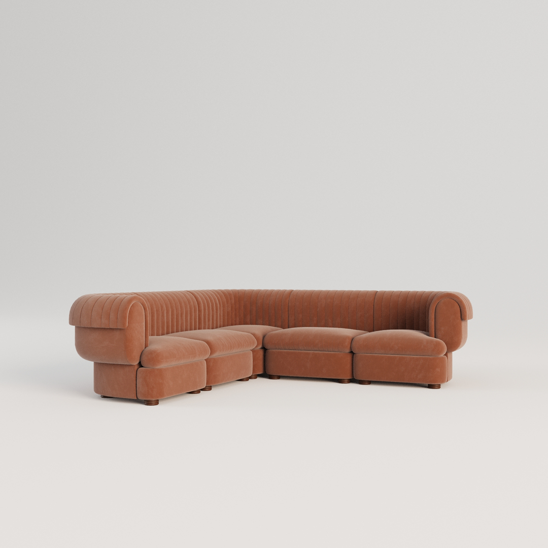 3D Rava Modular Sofa By Soho Home - TurboSquid 2333709