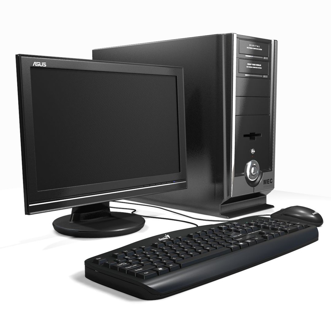 3d Model Computer Desktop