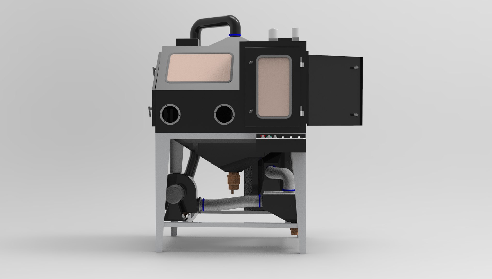 Free 3D Hand-held Sand Blaster Model - TurboSquid 2002349