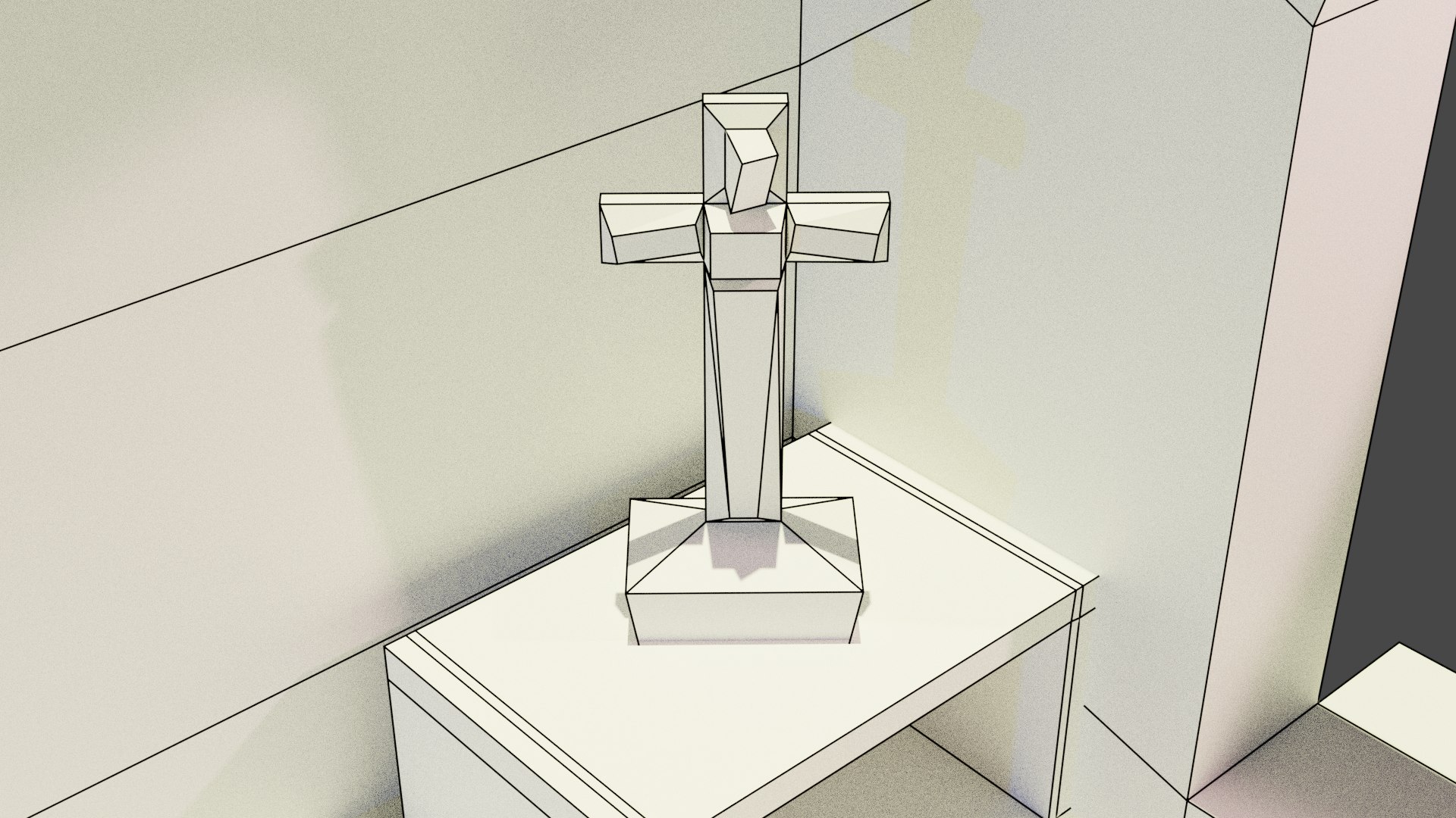 Prayer Room 3D Model - TurboSquid 1938241