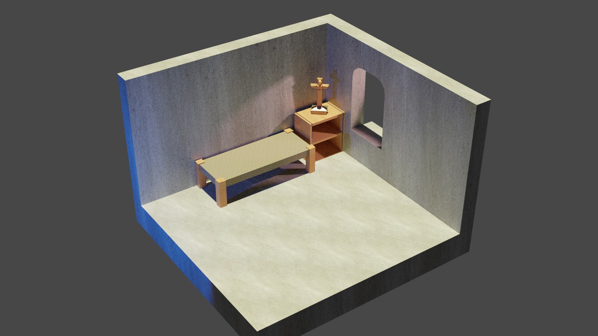 Prayer Room 3D Model - TurboSquid 1938241