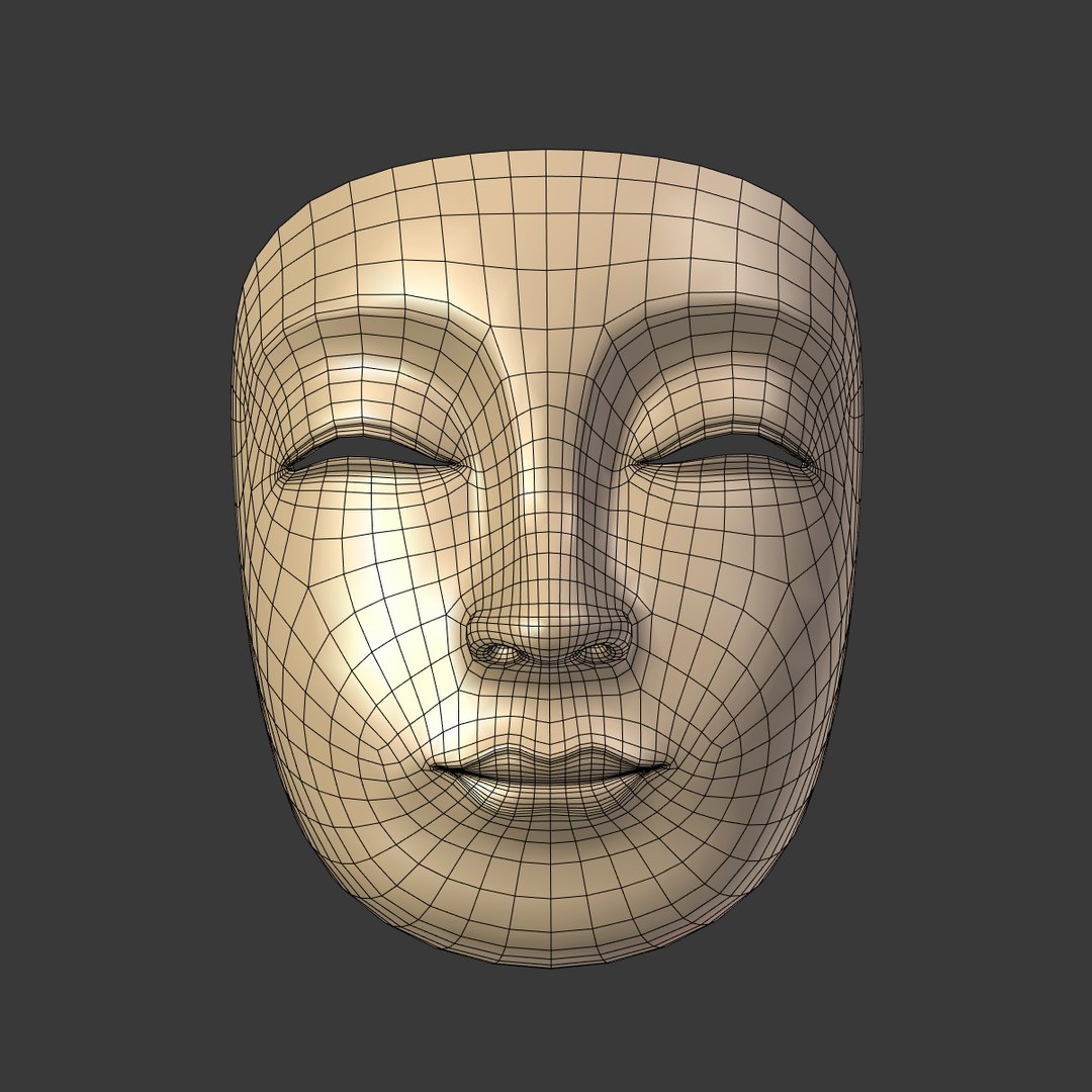 Japanese Mask 3ds