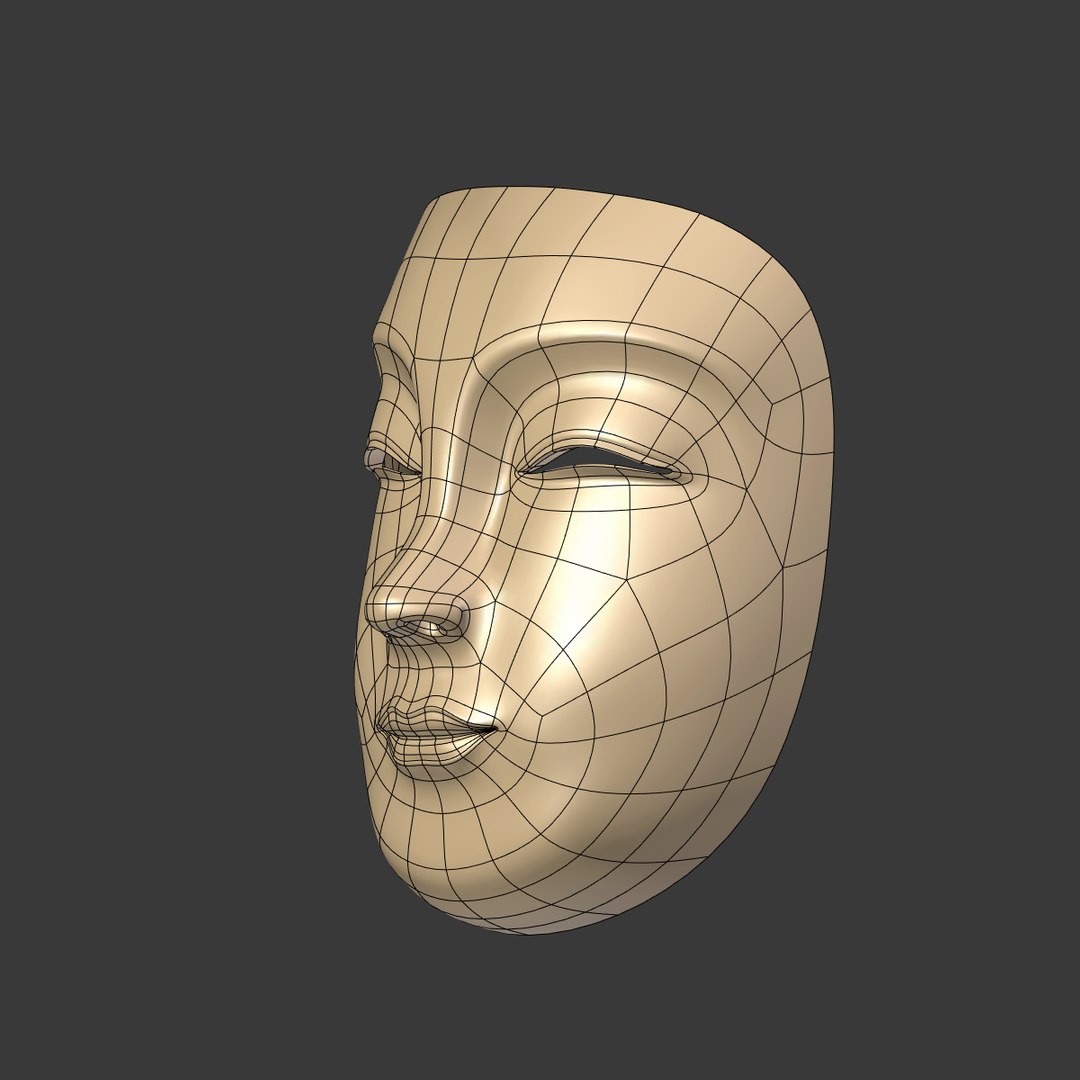 Japanese Mask 3ds