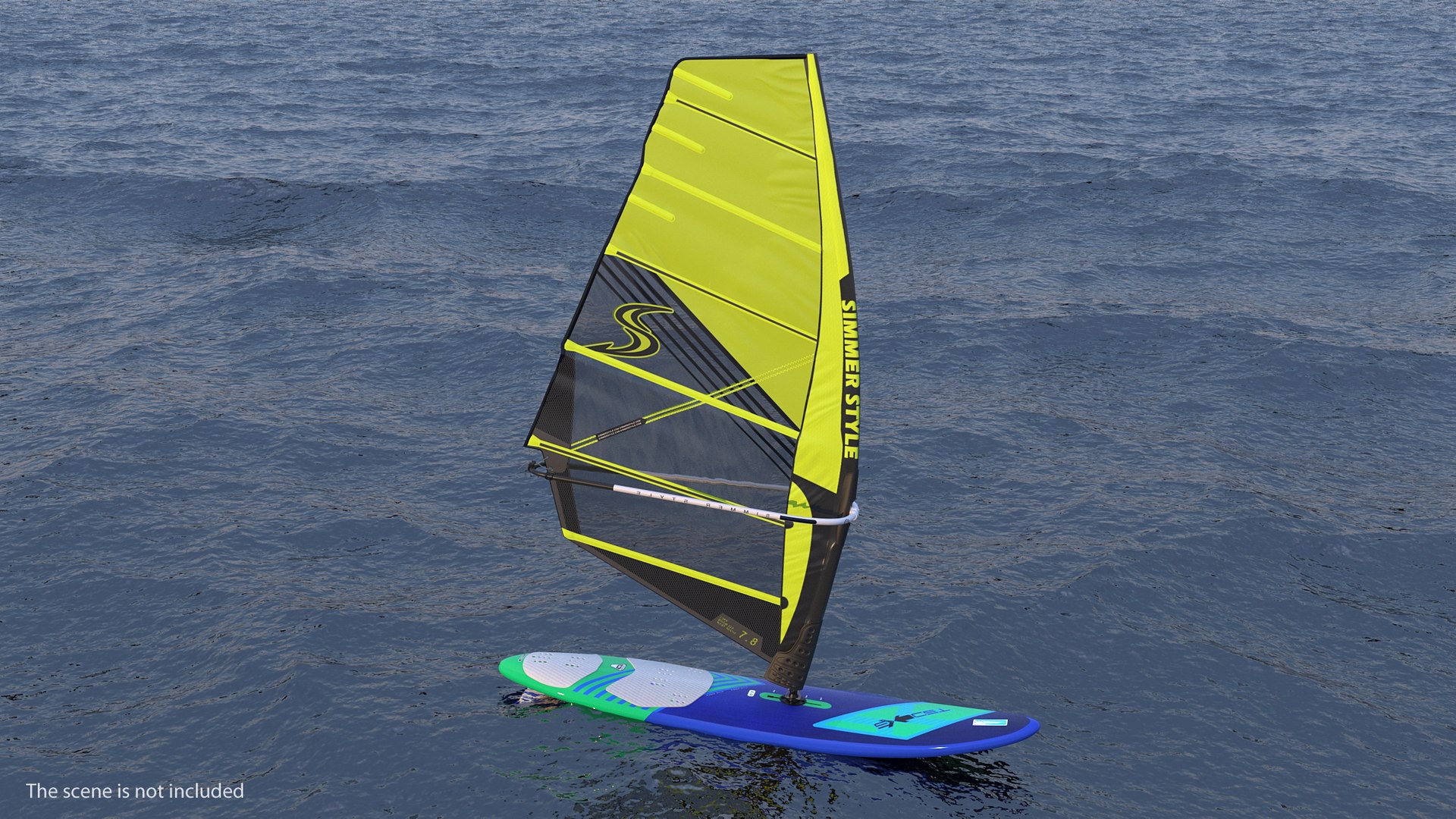 Windsurf Board Sail Surfing 3D Model - TurboSquid 1442905