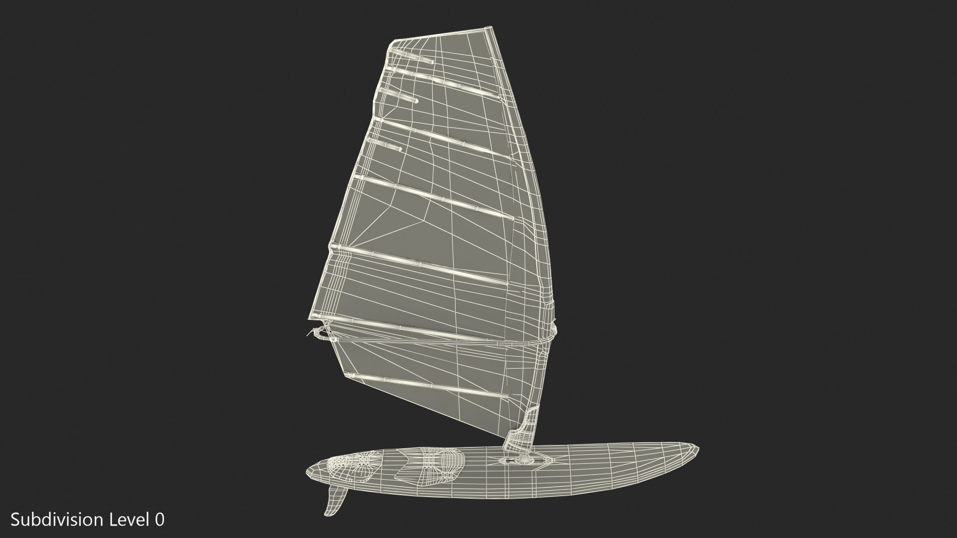 Windsurf Board Sail Surfing 3D Model - TurboSquid 1442905