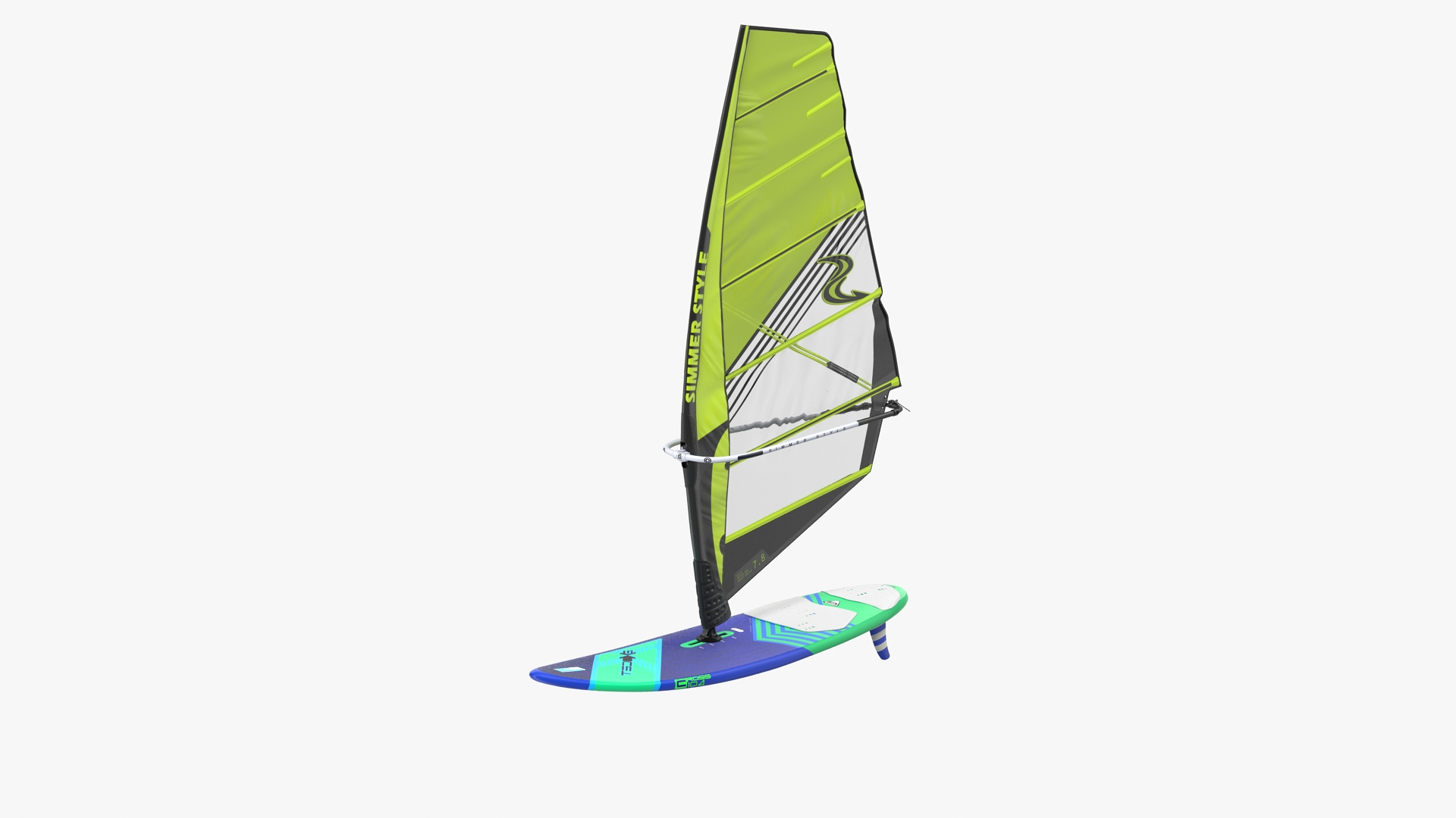 Windsurf Board Sail Surfing 3D Model - TurboSquid 1442905