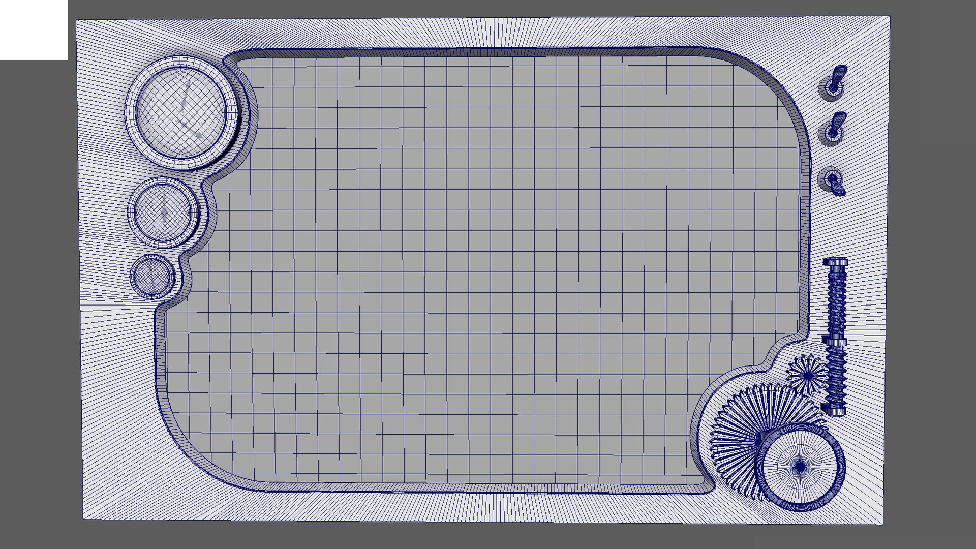 SteamPunk SUB Screen - GUI 3D - TurboSquid 1869927