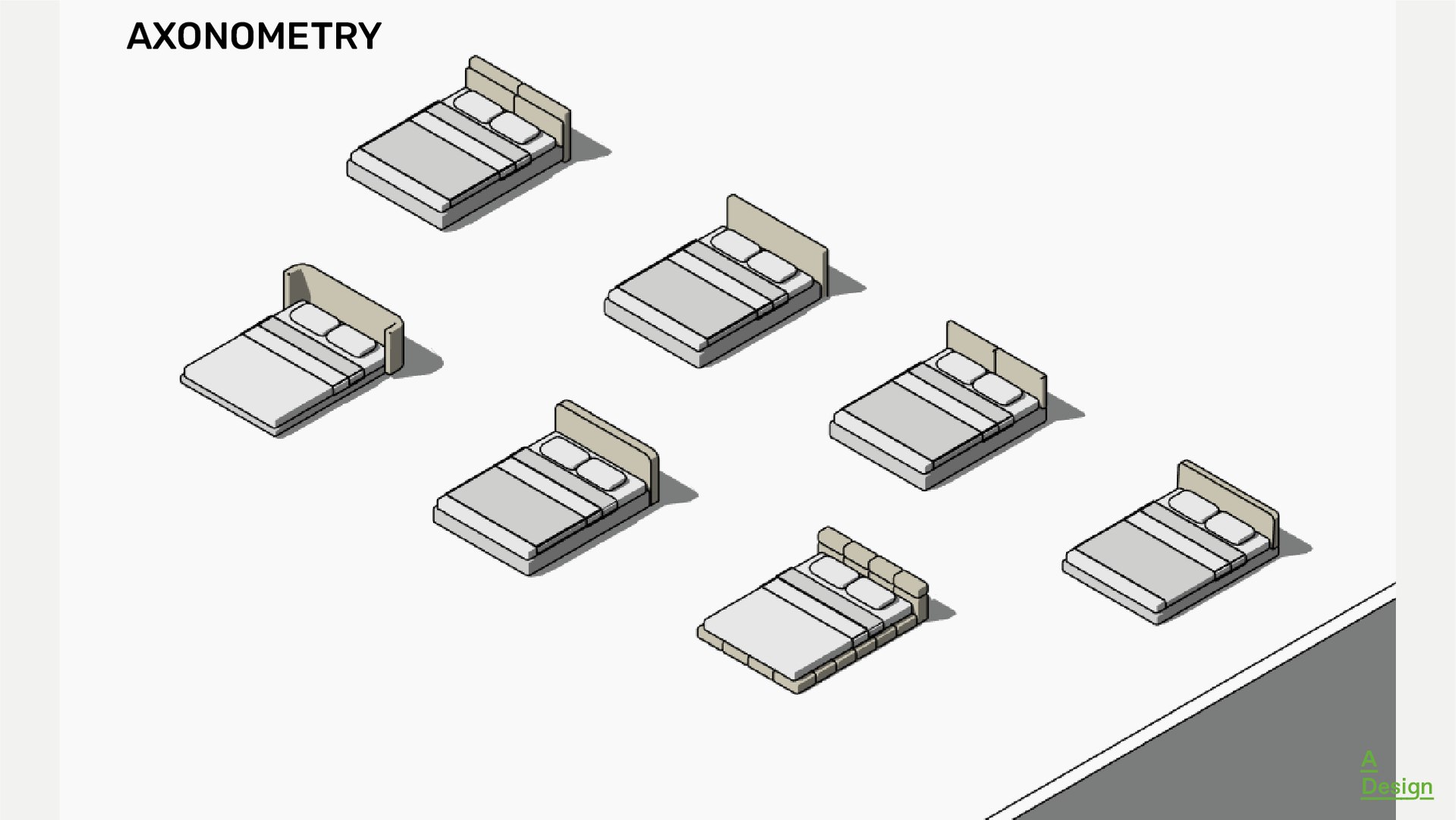 3D Pack Of Luxury Beds - Pack Of Revit Families Model - TurboSquid 2151417