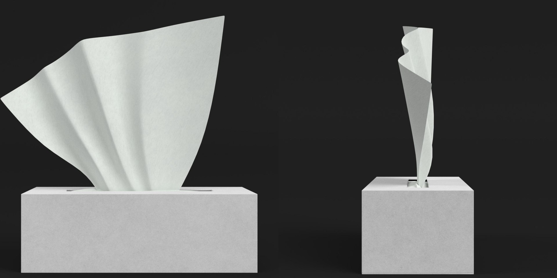 3D Tissue Box - TurboSquid 1558332