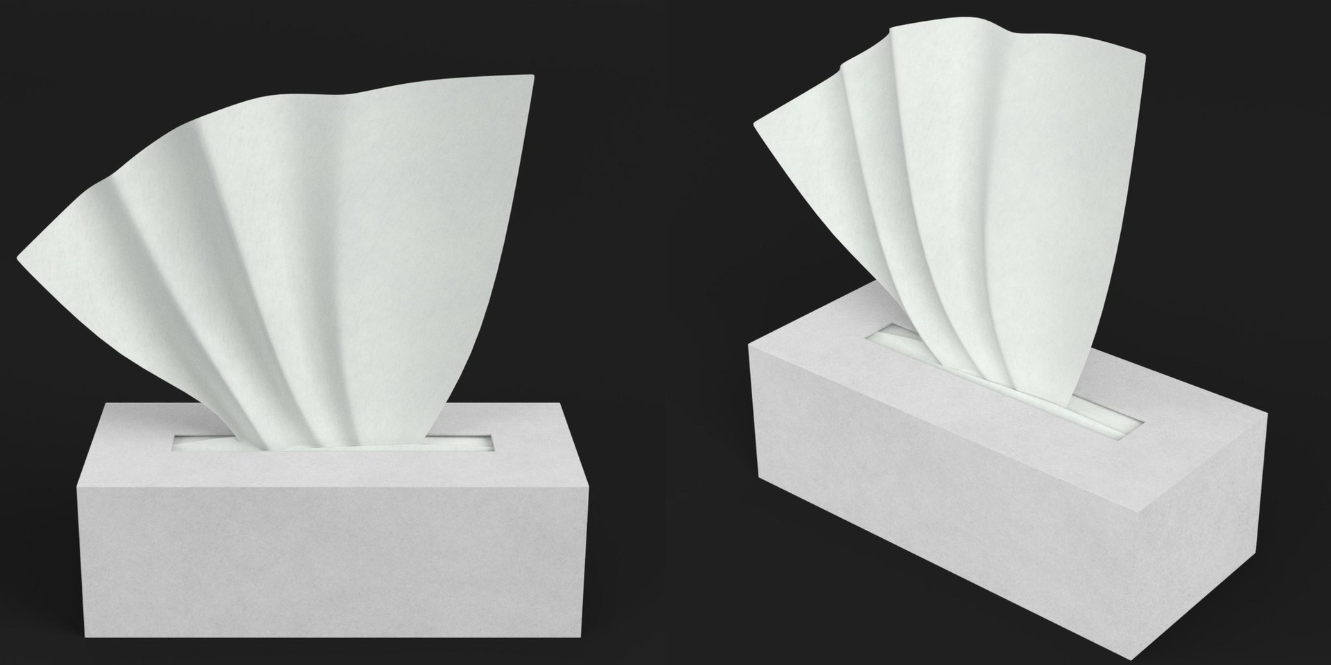 3D Tissue Box - TurboSquid 1558332