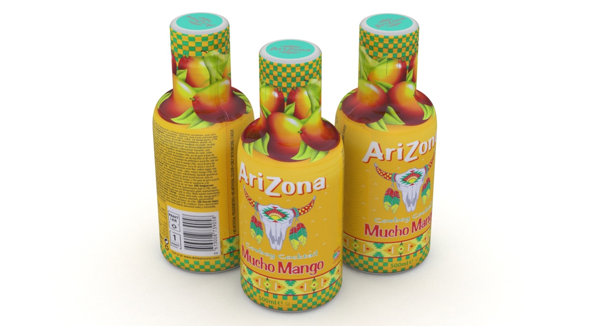 Arizona Beverage Bottle 3D - TurboSquid 1212554