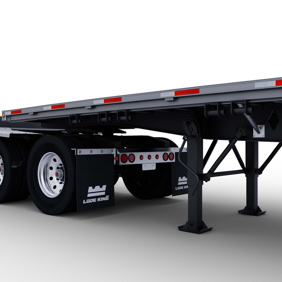 3D Lode King Trailer - TurboSquid 1430326