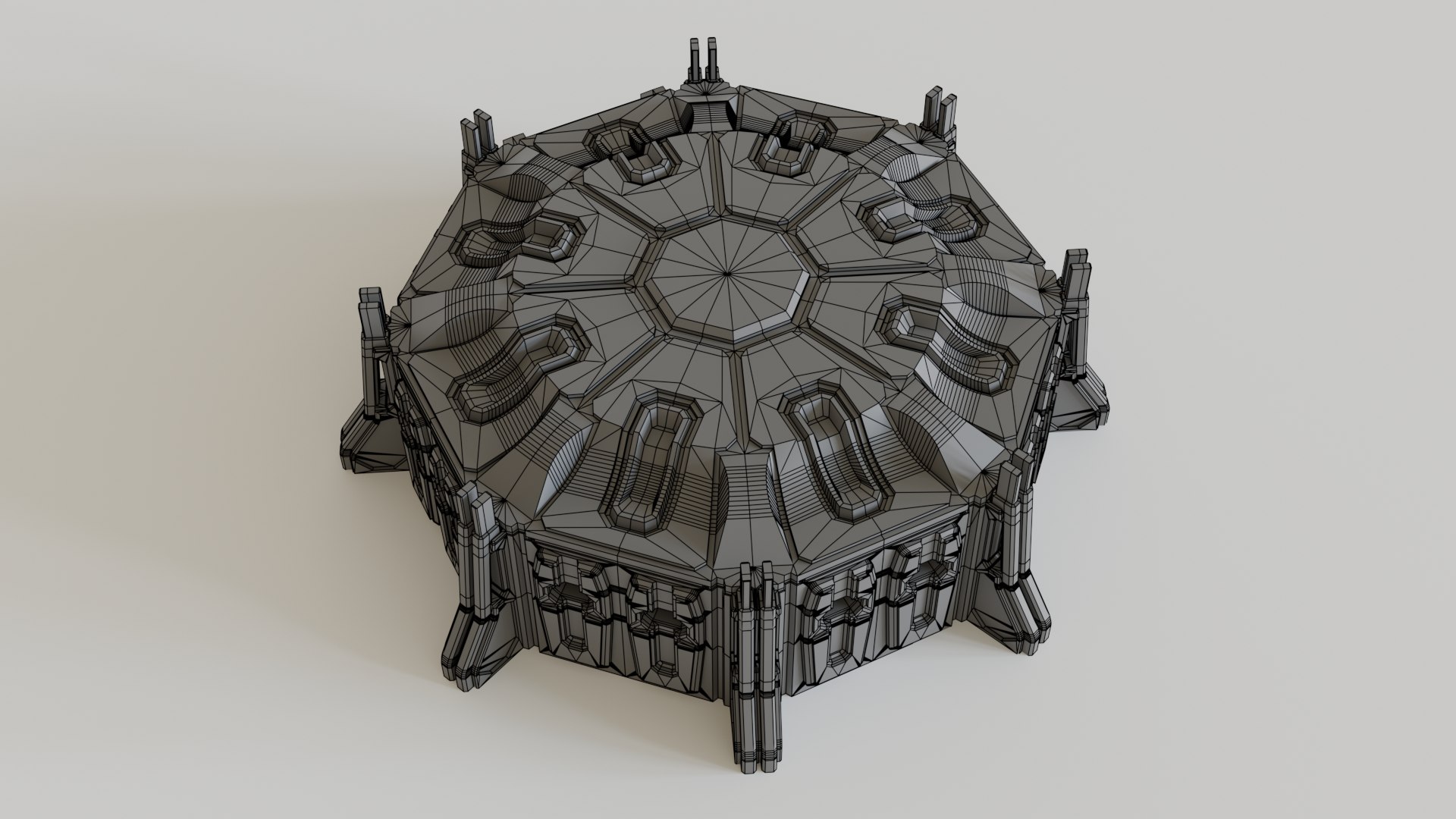 3D model military bunker tabletop scenery - TurboSquid 1562297