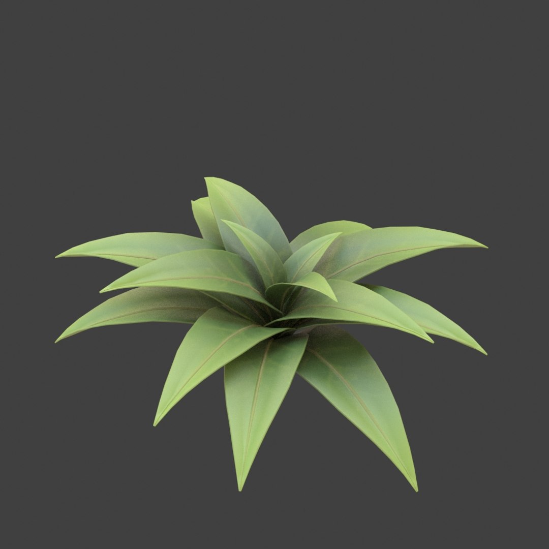 Cartoon Bush Model - TurboSquid 1366511