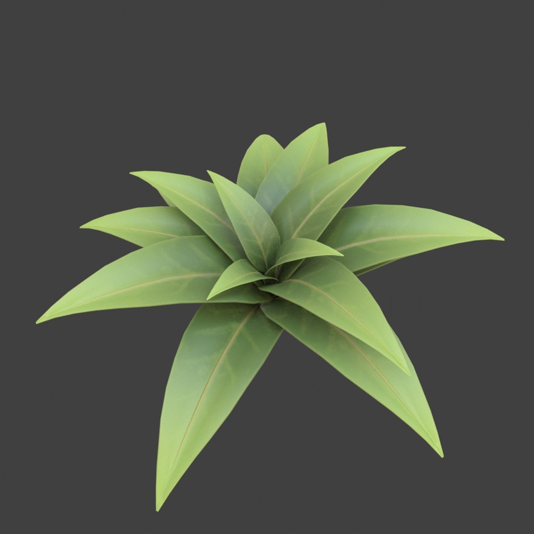 Cartoon Bush Model - TurboSquid 1366511