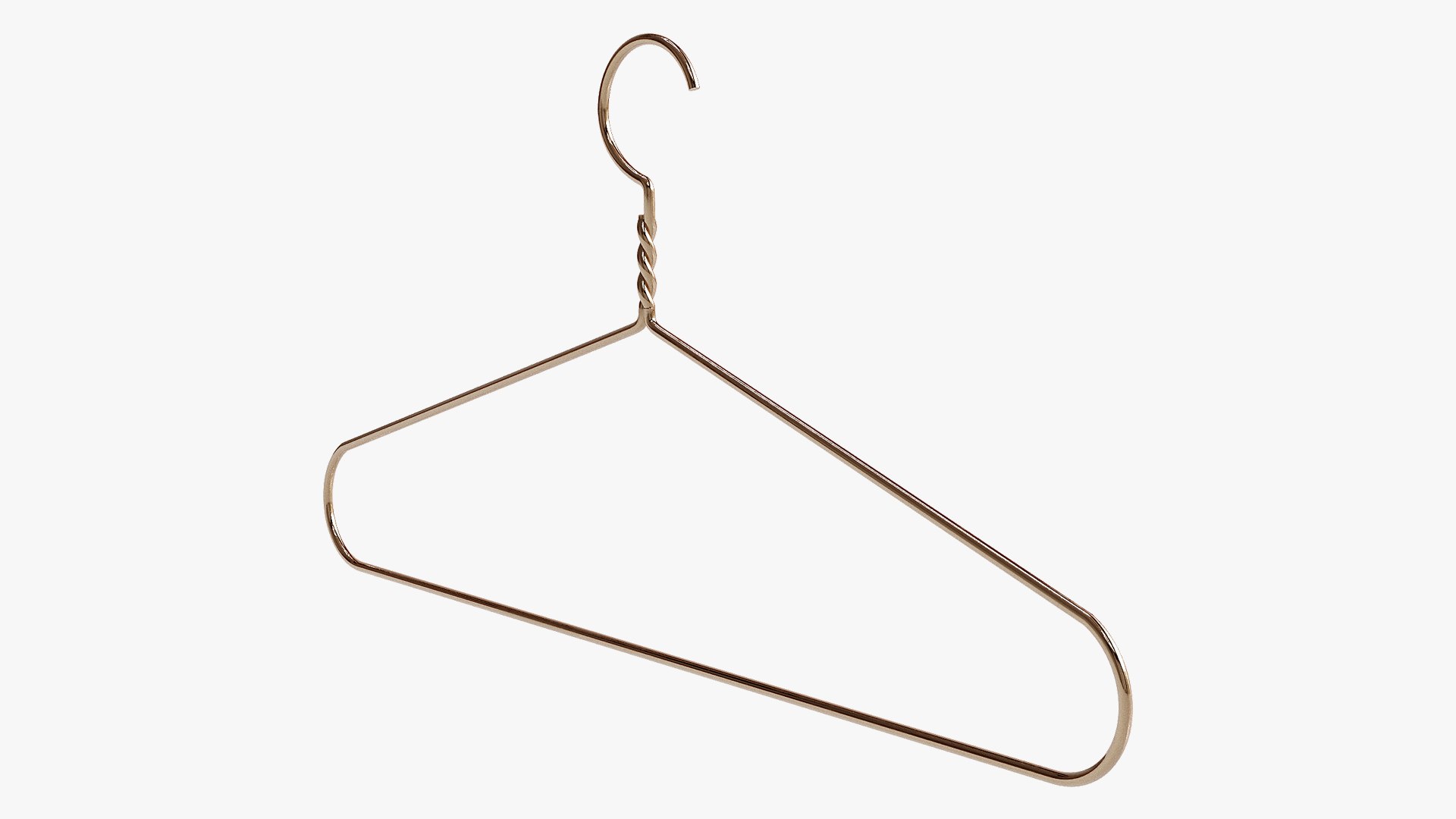 Clothes Hanger Metal Model - TurboSquid 2352386