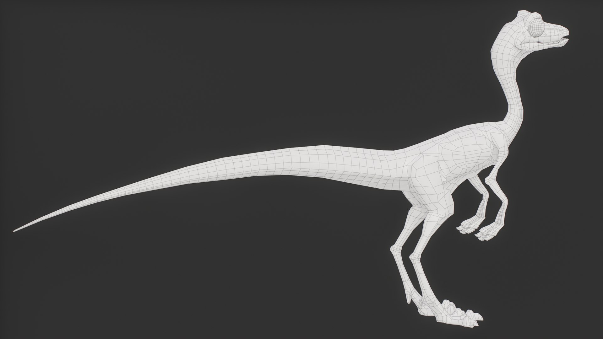 3D Cartoon Character Compy - Dinosaur Compsognathus PBR - TurboSquid ...
