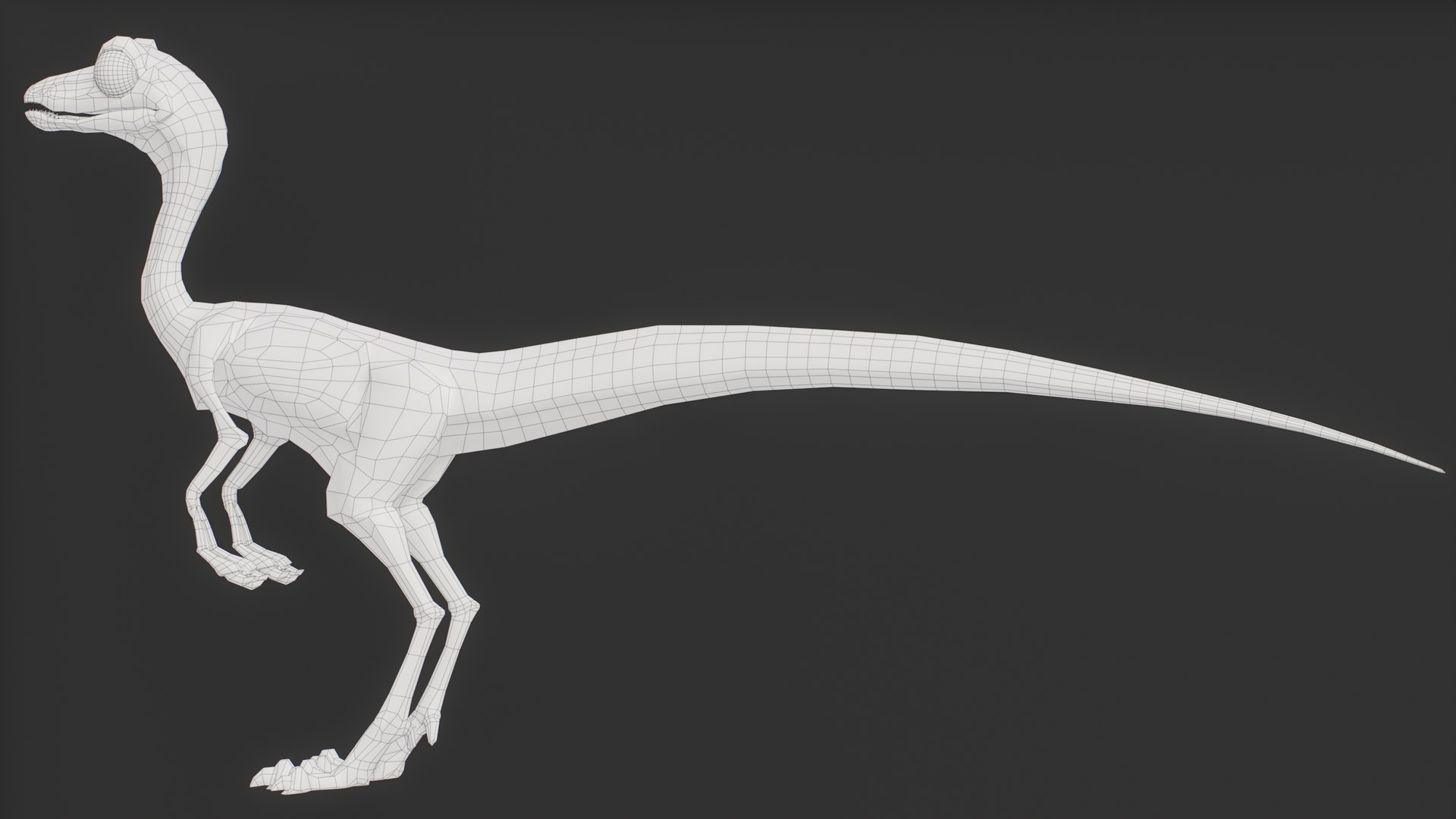 3D Cartoon Character Compy - Dinosaur Compsognathus PBR - TurboSquid ...