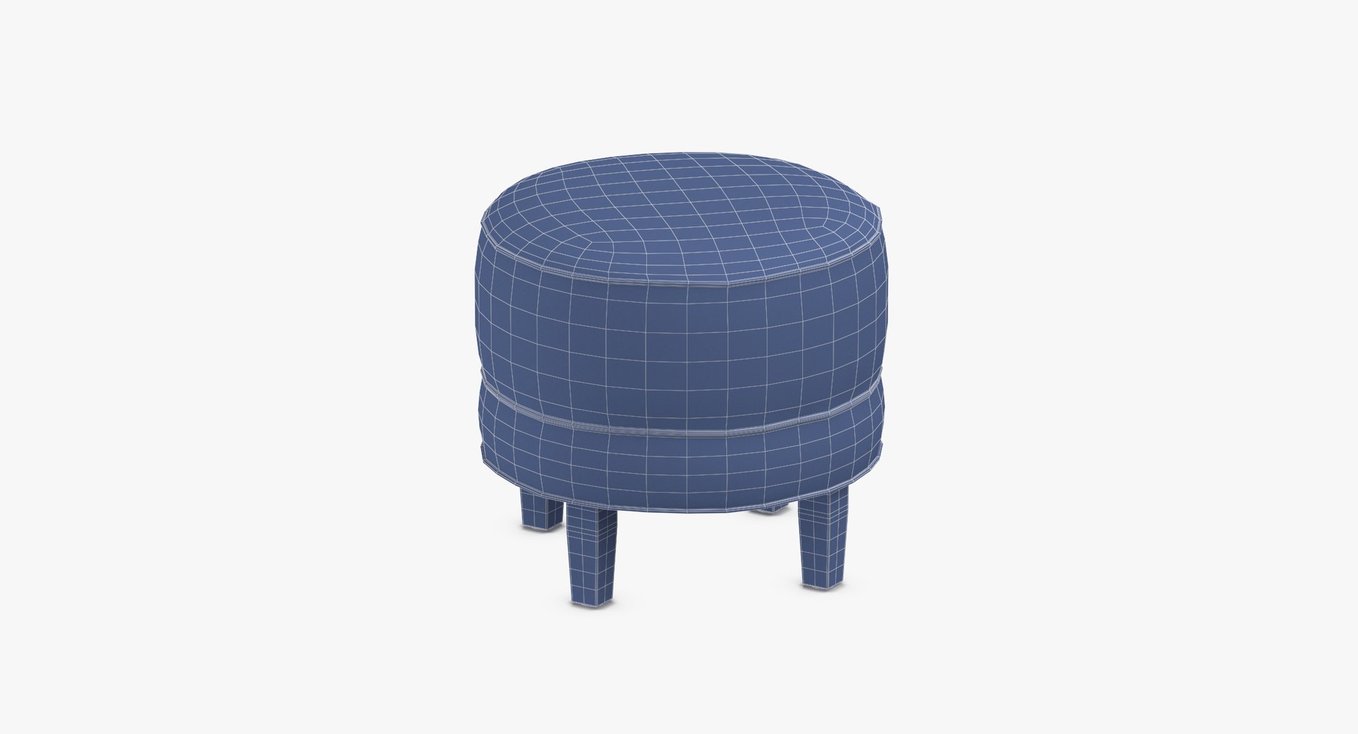 Traditional Ottoman 3D Model - TurboSquid 1239588