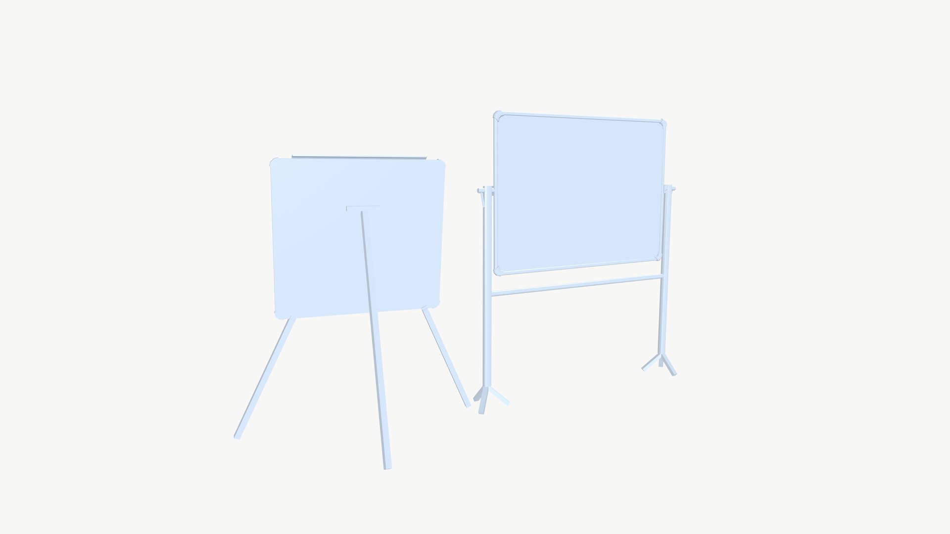 3D Model Note Board Stand - TurboSquid 2279436