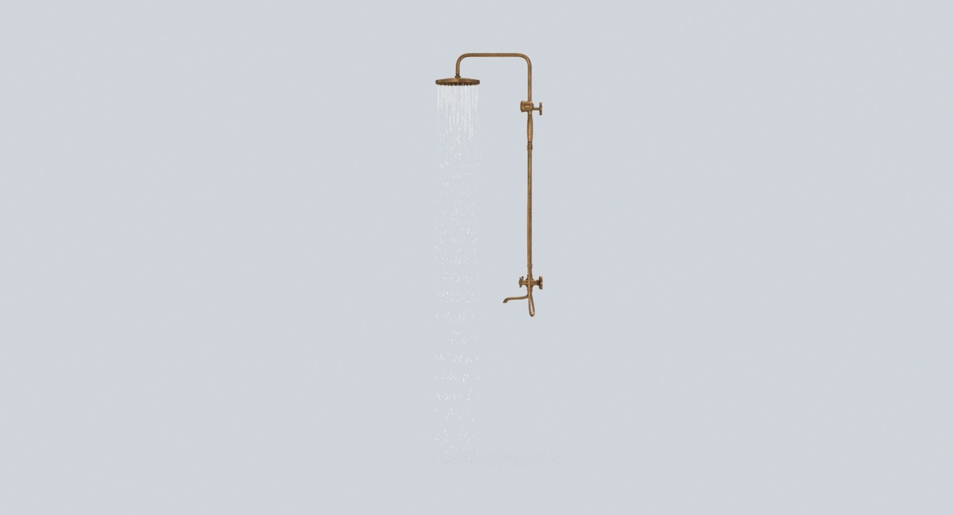 3D classical-shower---water-running model - TurboSquid 1296141