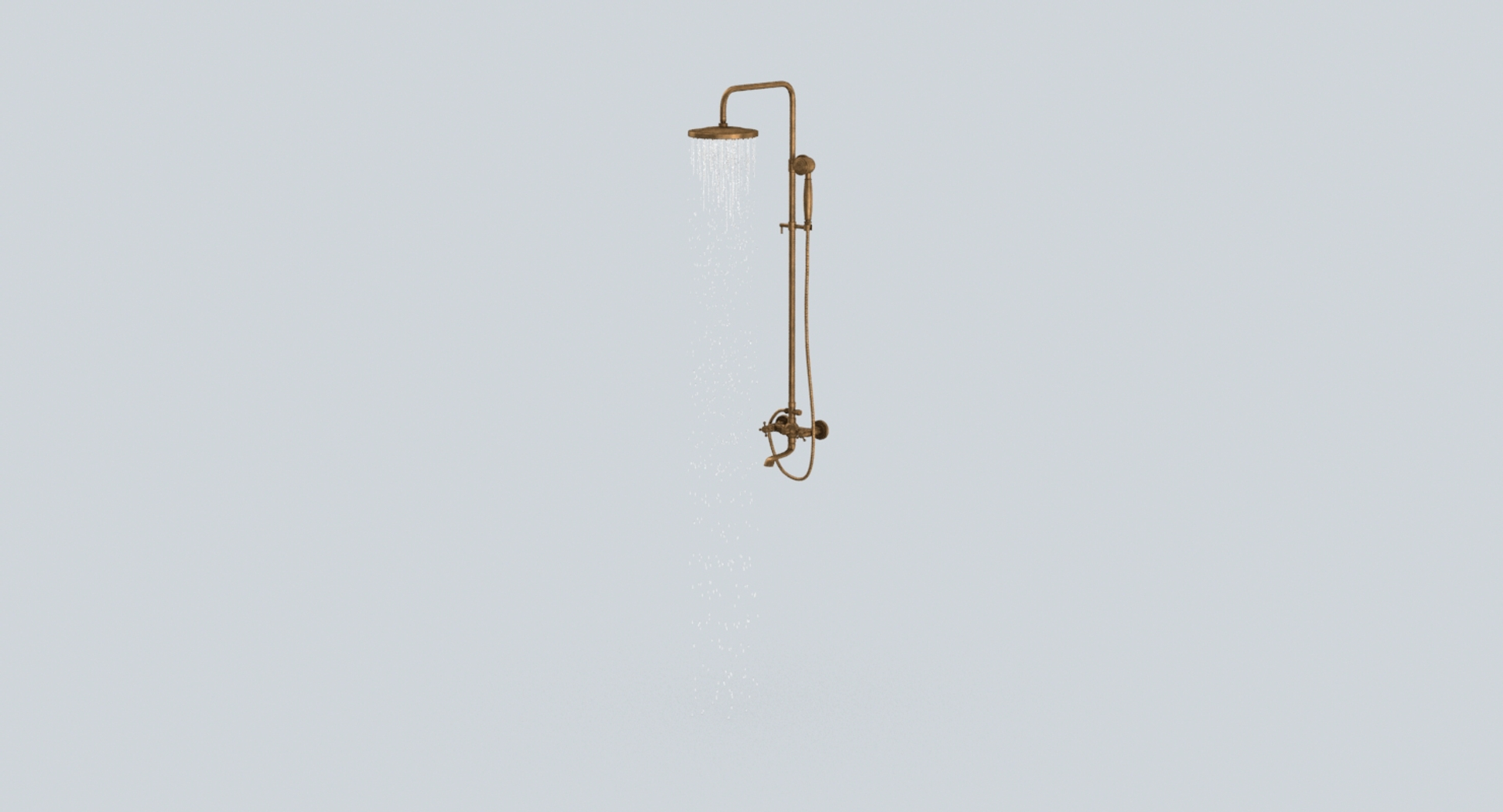 3D classical-shower---water-running model - TurboSquid 1296141