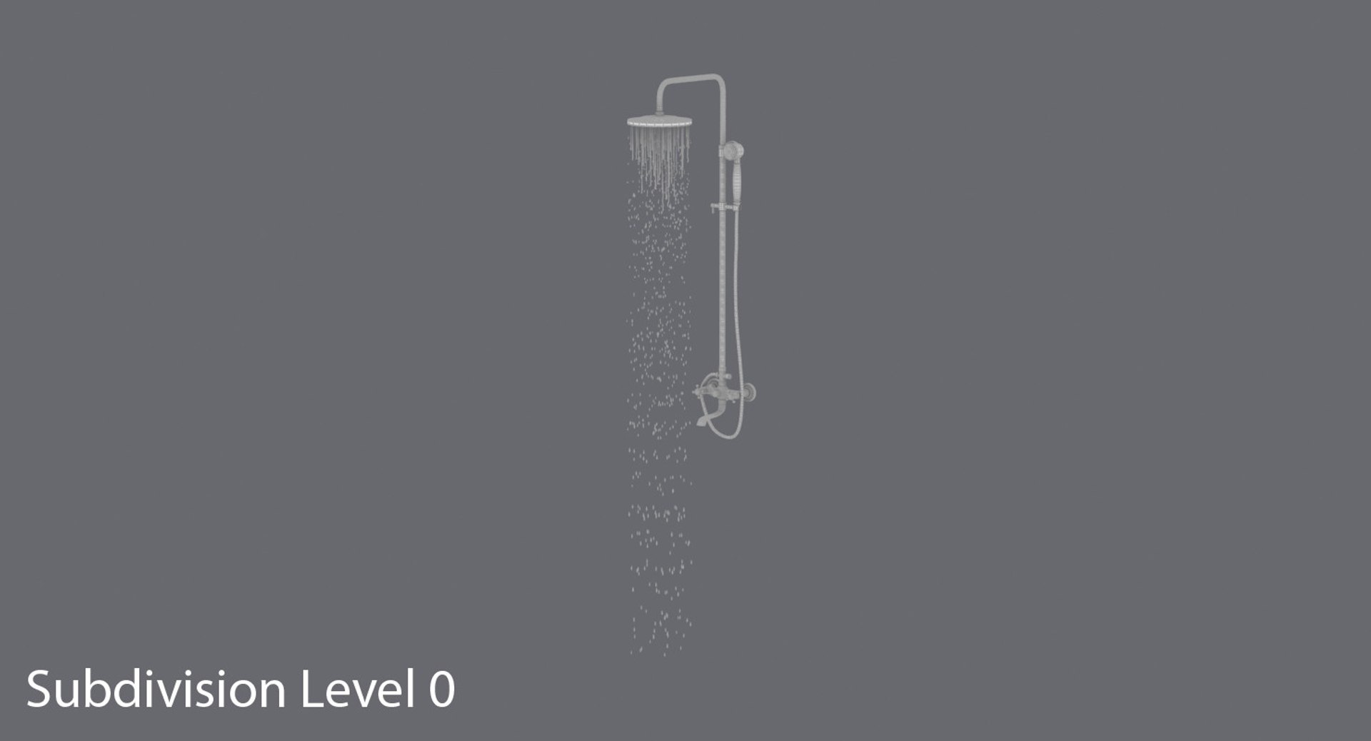 3D classical-shower---water-running model - TurboSquid 1296141