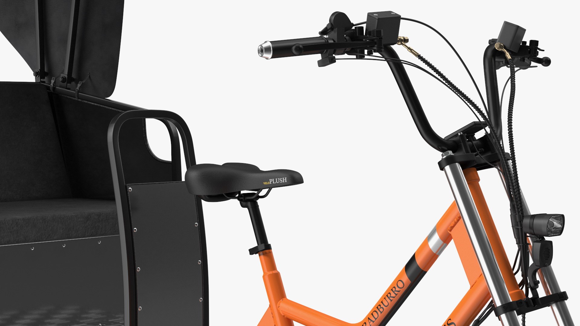 3D Rad Power Bike RadBurro With Passenger Seat Model - TurboSquid 1925409